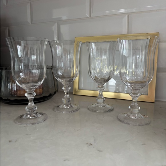 Mikasa | Dining | Mikasa Crystal Stemware Ice Teawine Glass Diskball ...